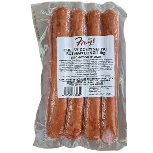 FREYS CHEESY CONTINENTAL RUSSIAN LONG 1.2KG | Efoods